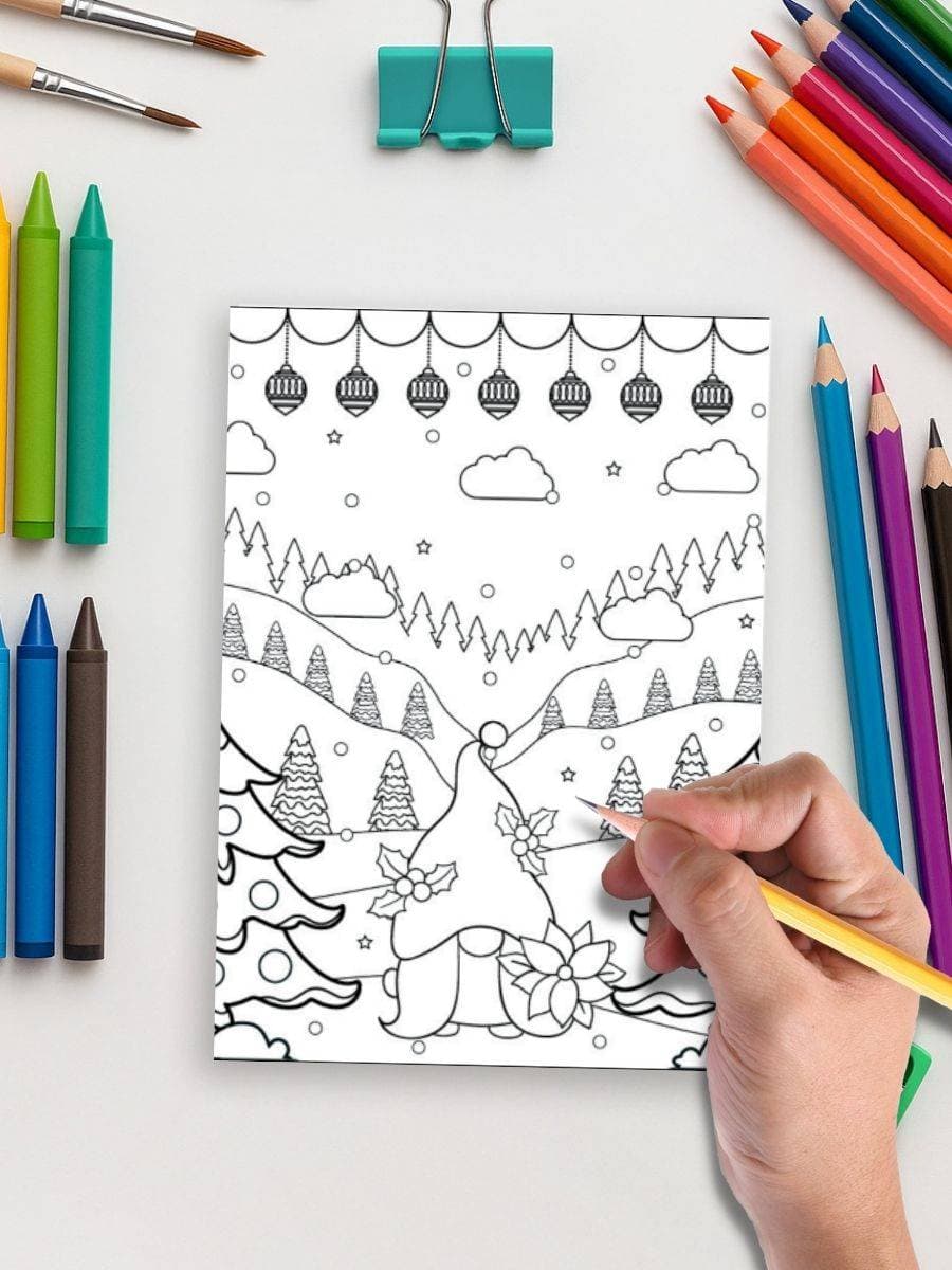Kiddy Fun Shop - Christmas Magic – 171 Holiday-Themed Coloring Pages